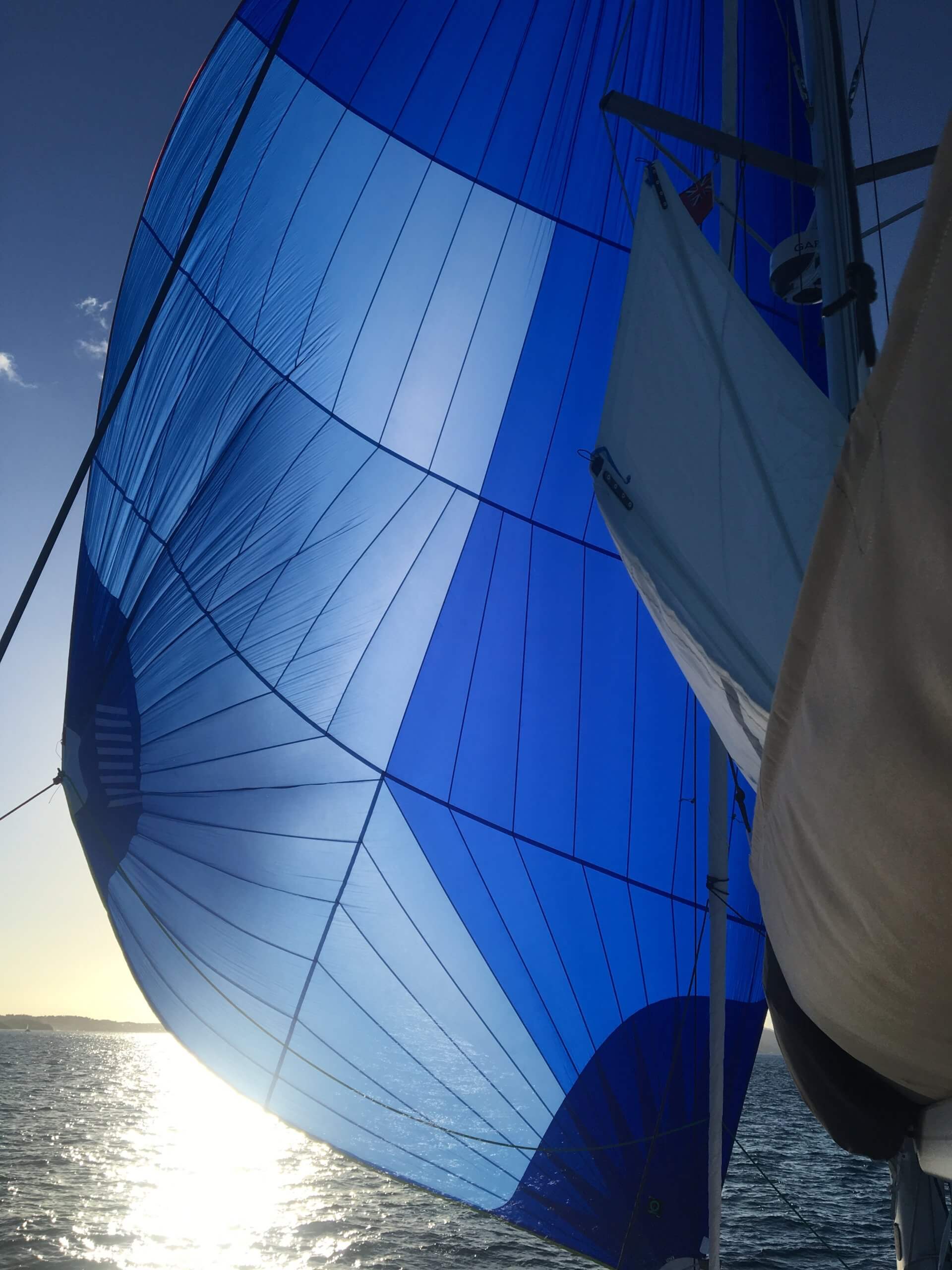 Buy FP Helia 44 Blue A2 Spinnaker(Used) Fountaine Pajot Helia, USVI ...