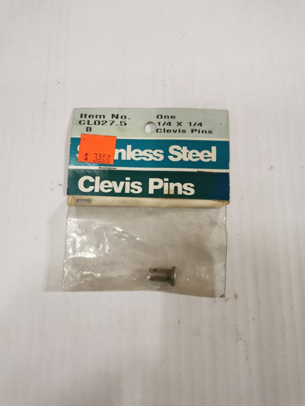 Buy Stainless Steel Clevis Pins CL027.5 B, - Harbor Shoppers