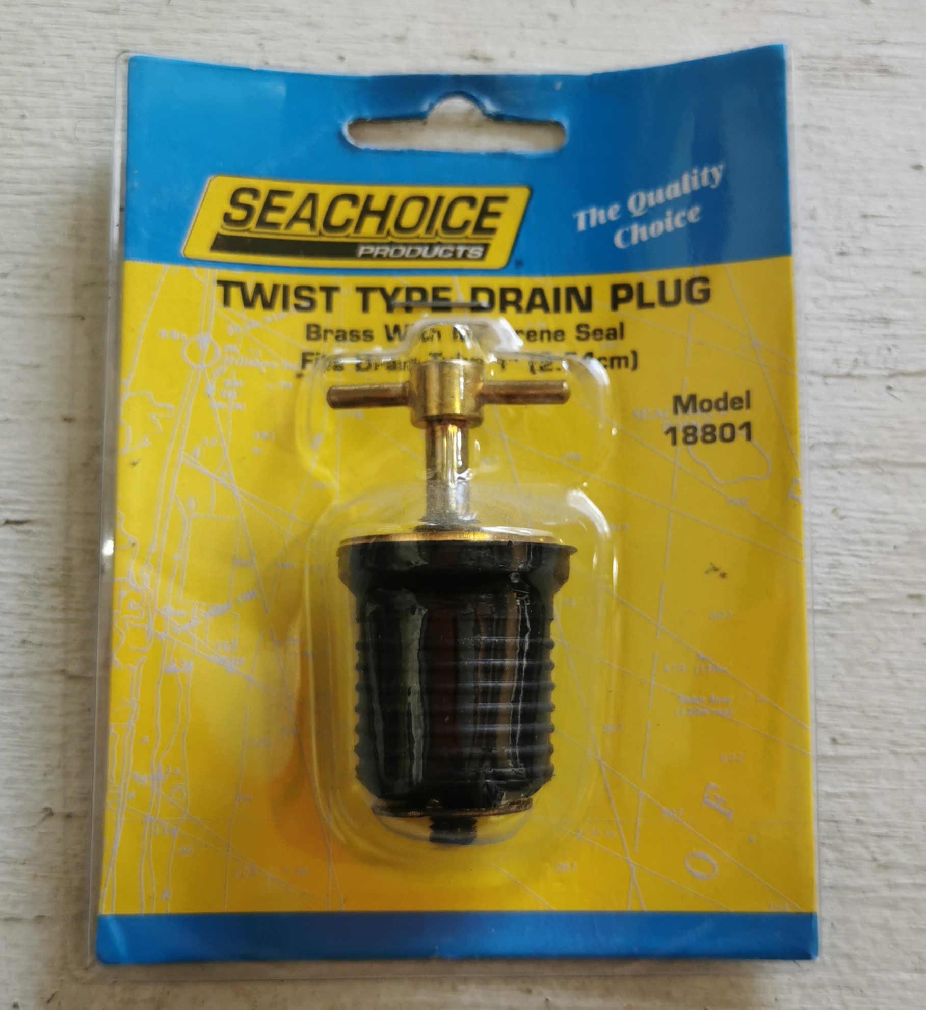 Buy SeaChoiche Twist Type Drain Plug #18801, - Harbor Shoppers