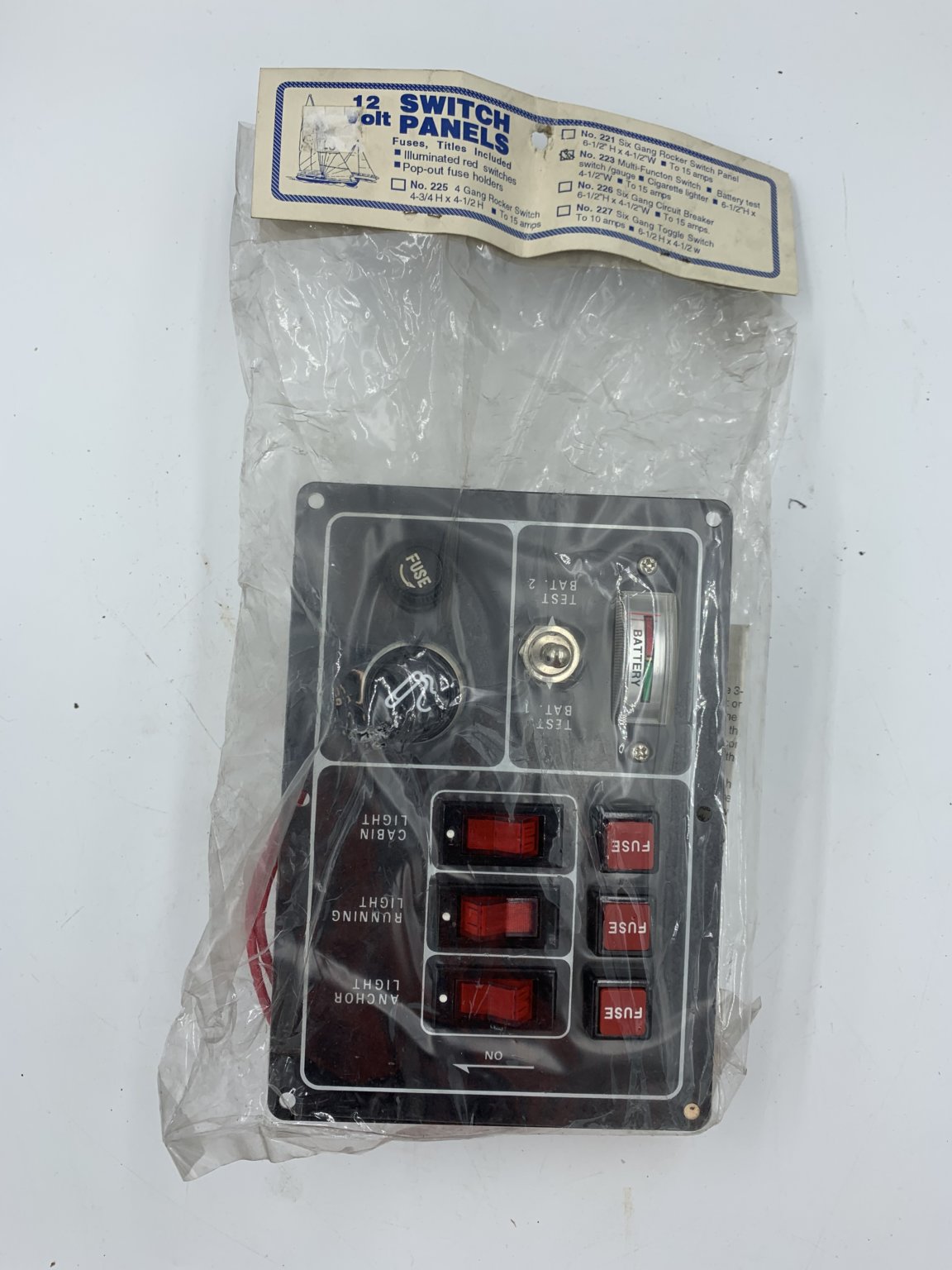 Buy 12 Volt Switch Panel(New), USVI - Harbor Shoppers