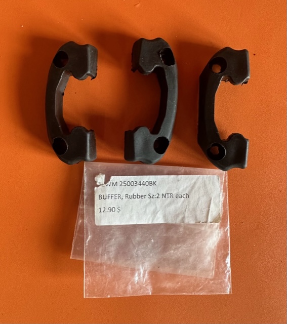 Buy Lewmar Upstand Buffer 3 Pack 25003400BK, - Harbor Shoppers