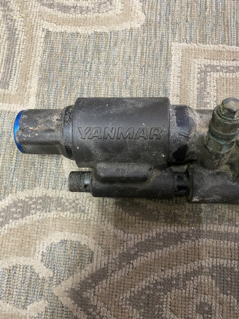 Buy Yanmar OEM Power Steering Cylinder Actuator Ram BP, - Harbor Shoppers
