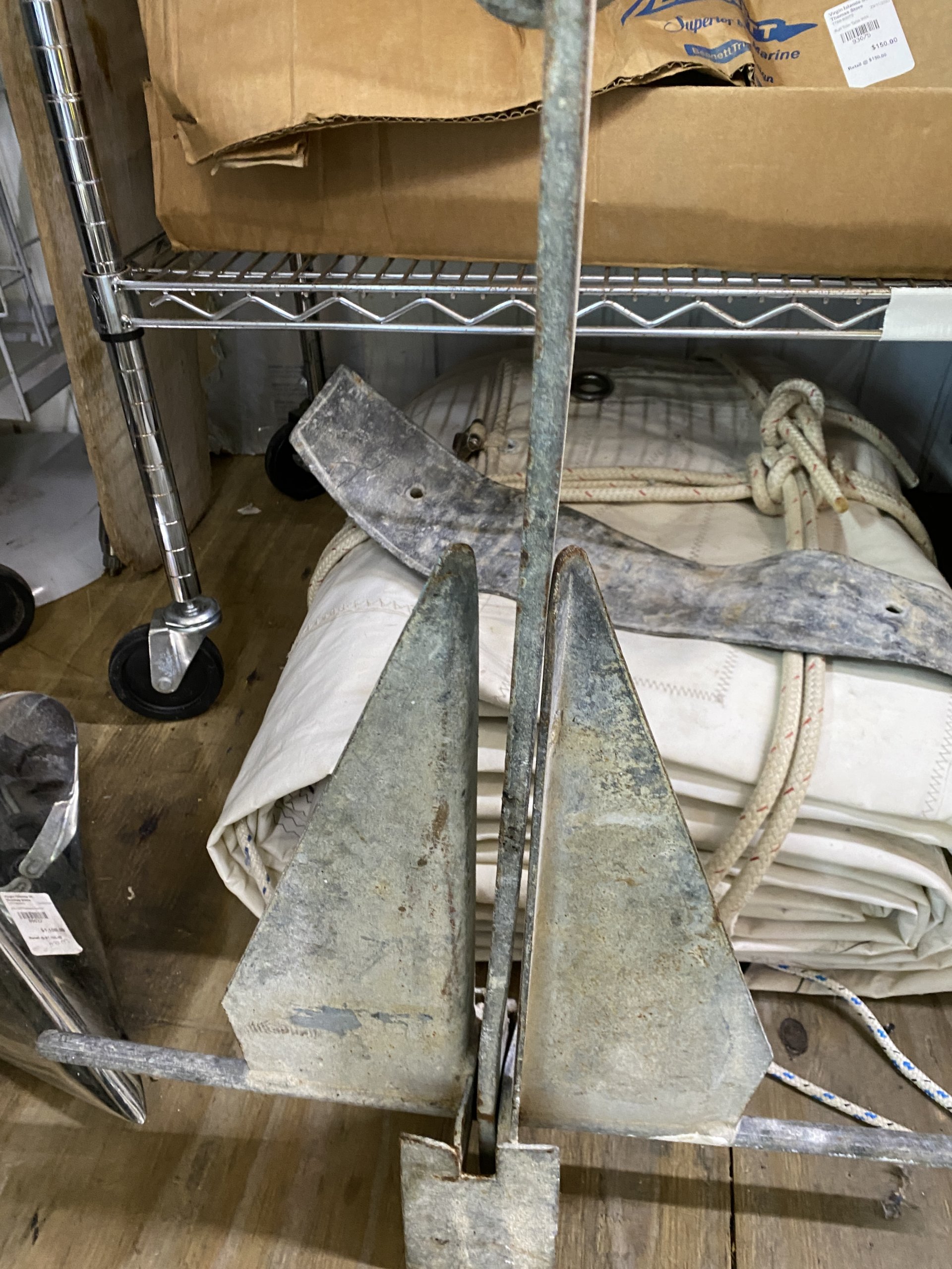 Buy Danforth Anchor 14# Used WW, - Harbor Shoppers