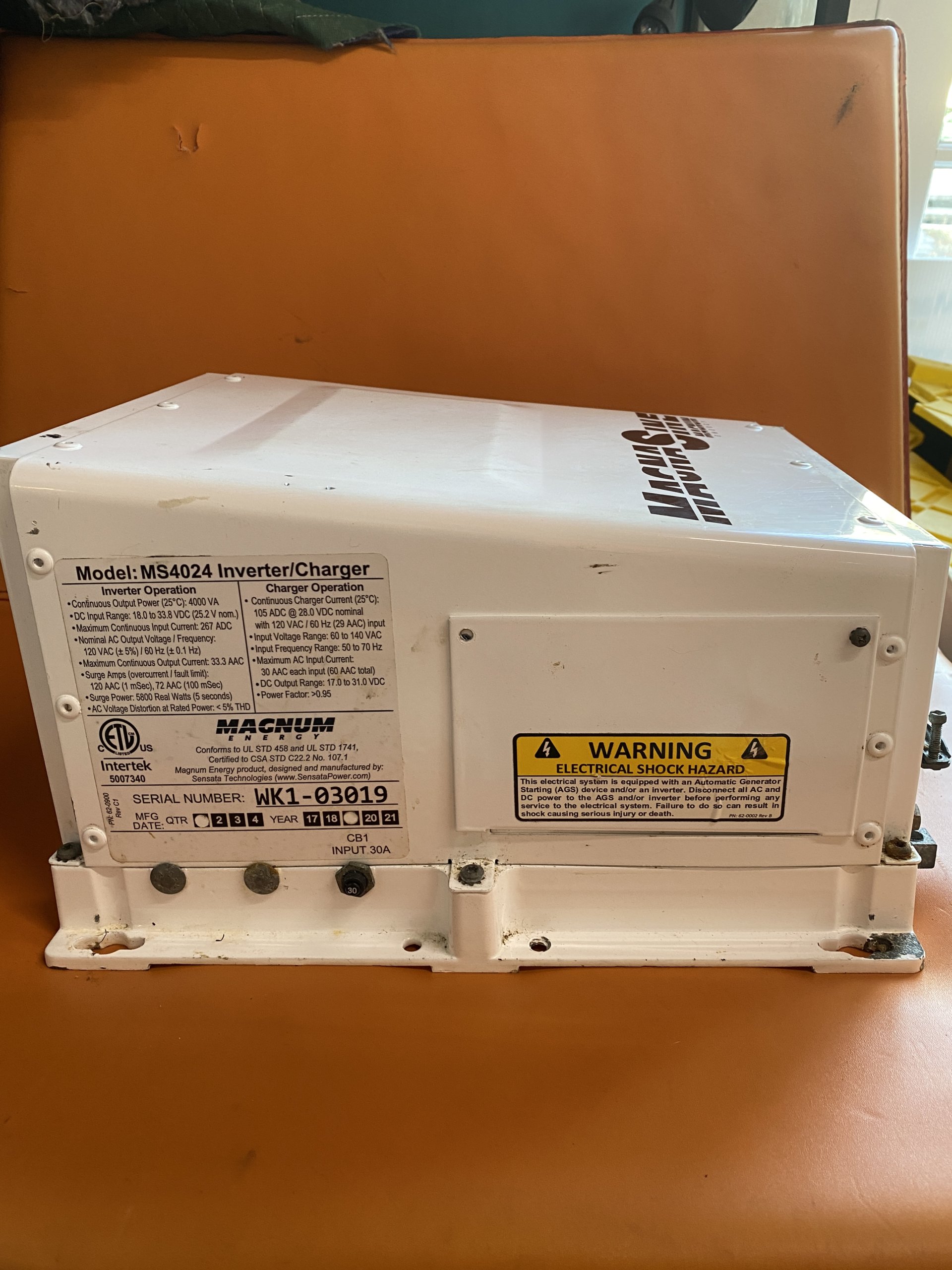 Buy Magnum 4KW Inverter New WW, - Harbor Shoppers